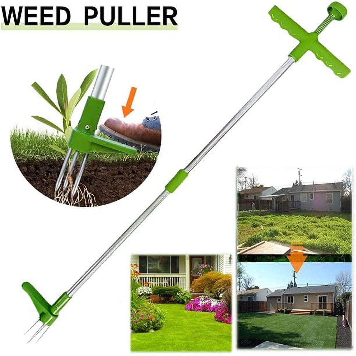 EASTIN Durable Stand Weed Puller, Garden Lawn Weeder, Dandelion Remover ...
