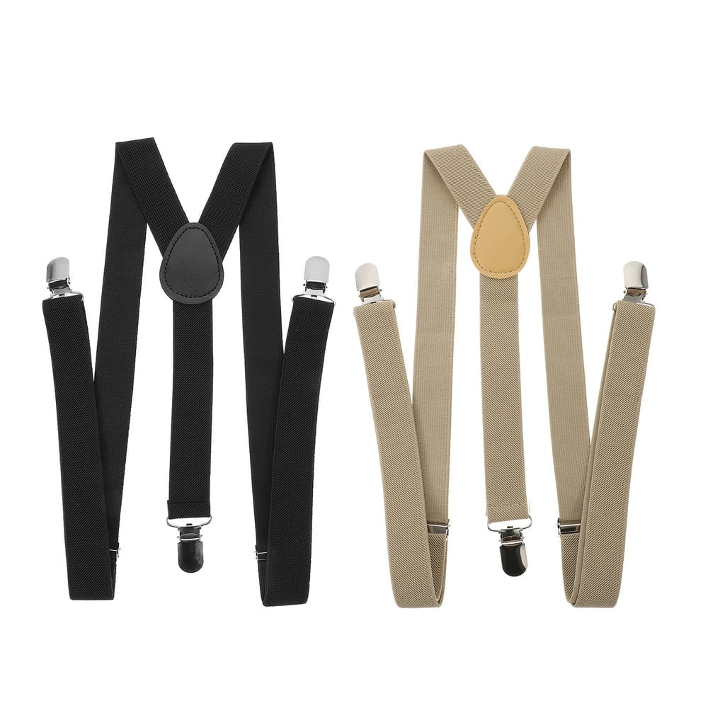 EASTIN Womens Trousers Suspenders Strap Clip Y- Back Elastic Slacks ...