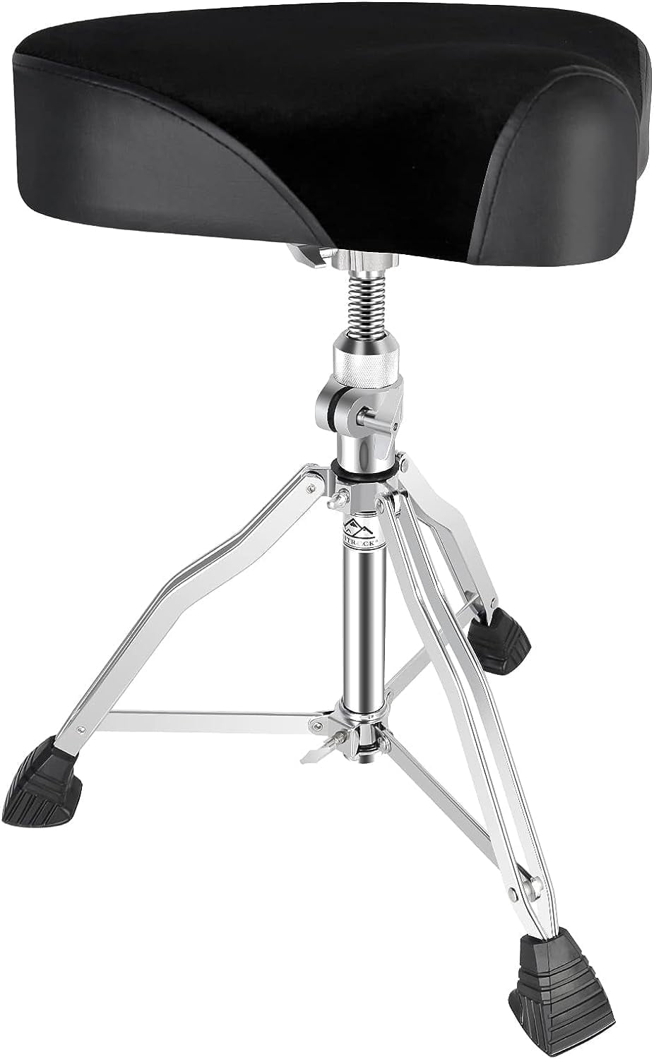 EASTROCK Drum throne Memory Foam Padded Drum Stool Adjustable Seat ...