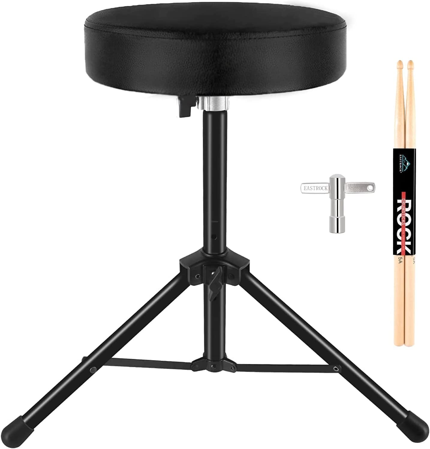 EASTROCK Adjustable Height Drum Throne Stools for Adults and Kids ...