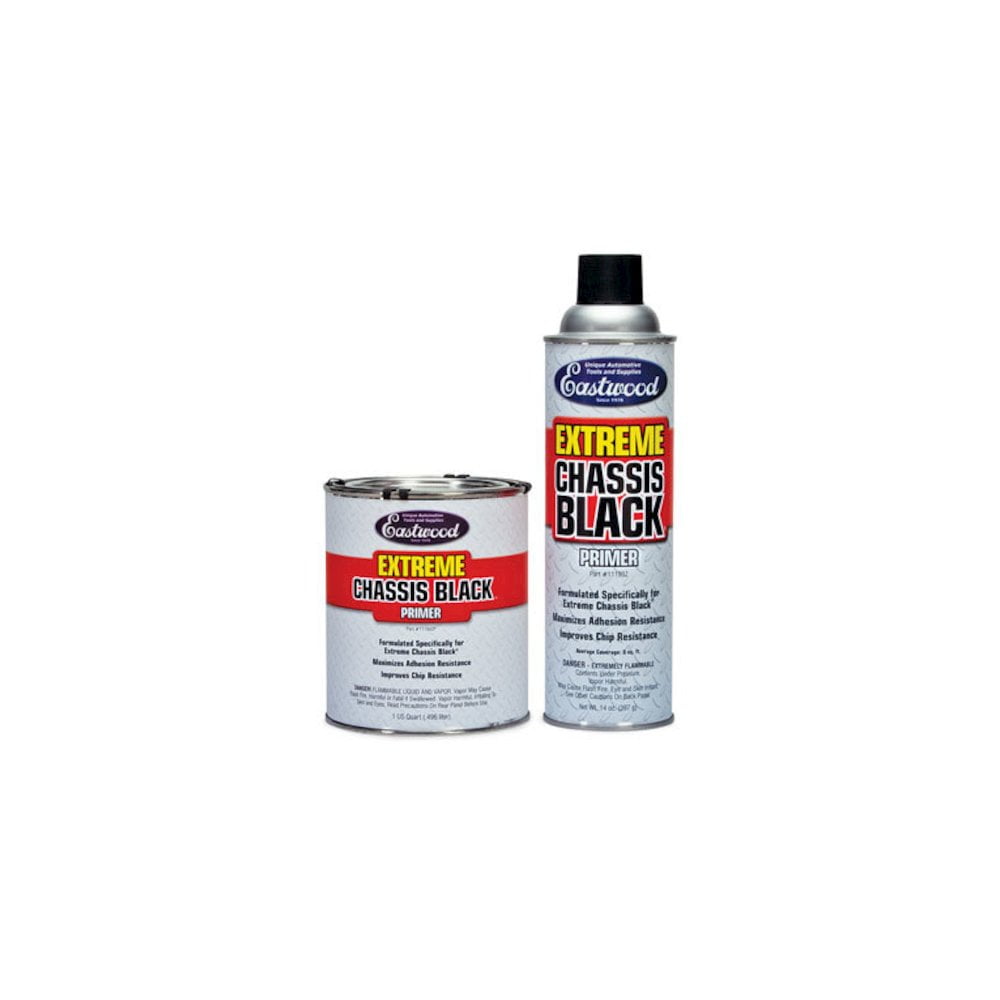 EASTWOOD Extreme Chassis Black Primer Paint 14oz Aerosl - Walmart.com