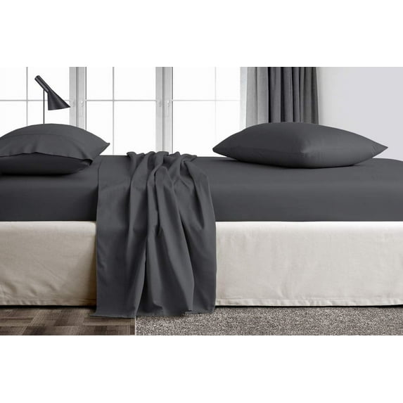EASY BEDDING-100% Egyptian Cotton, 800 TC, 14" Deep Pocket Fitted Sheet ...