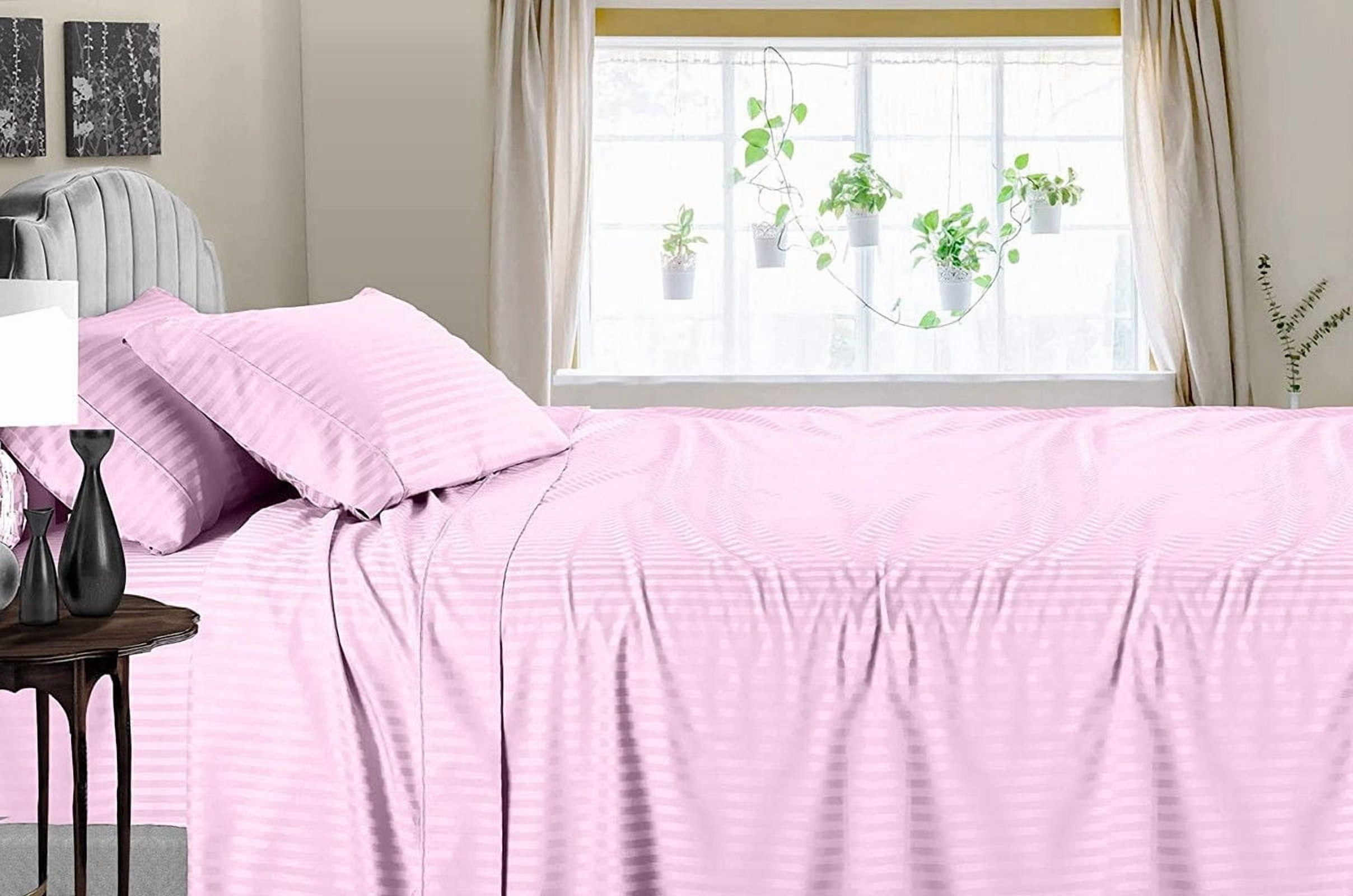 EASY BEDDING-100% Egyptian Cotton, 800 TC, 14" Deep Pocket Fitted Sheet ...