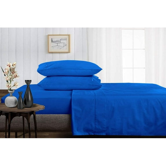 EASY BEDDING-100% Egyptian Cotton, 800 TC, 14" Deep Pocket Fitted Sheet ...