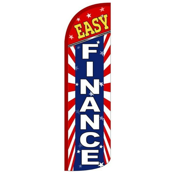 EASY-FINANCE Windless Flag (Hardware Not Included) |Advertisement ...