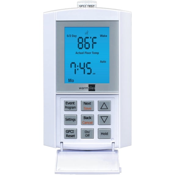 EASY HEAT INC GTS1 FGS Programmable Thermostat for Warm Tile Radiant ...