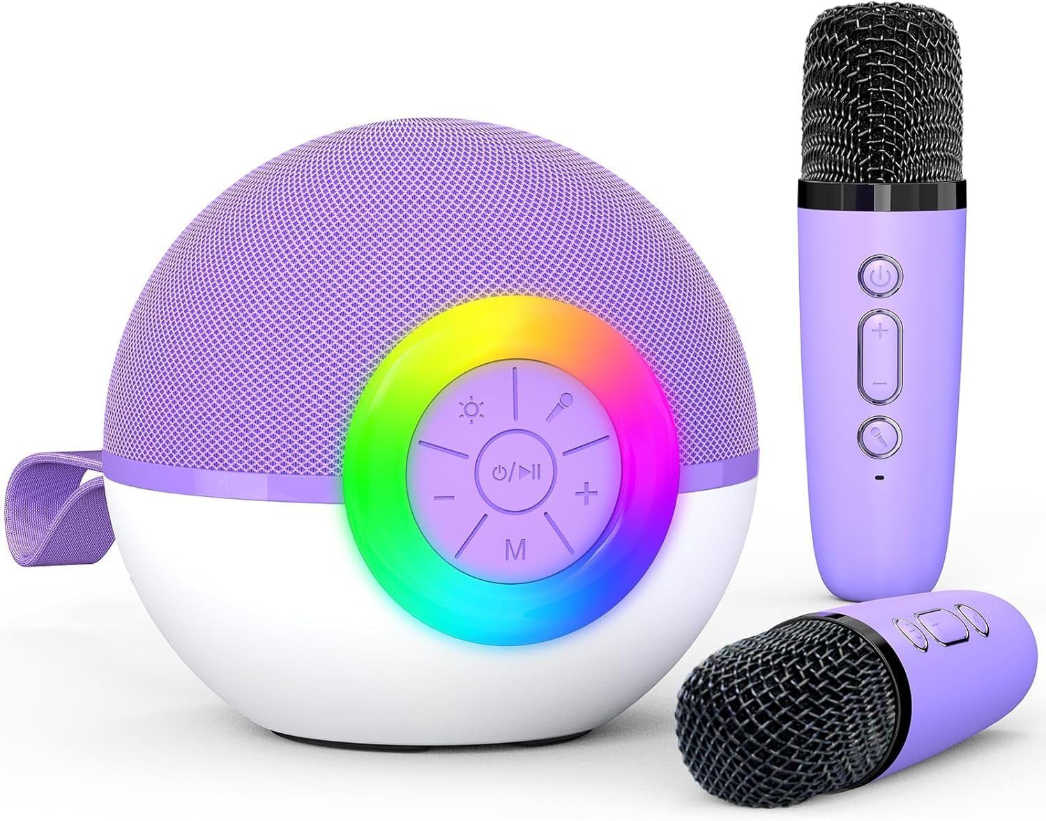 EASY Karaoke Microphone Machine Toys for Kids Adults, Mini Portable ...
