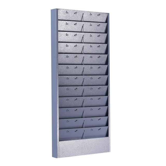 EASY LIFE PRODUCTS JOB TICKET RACK/DISPLAY RACK, STEEL, GRAY, 31.5 x 15 ...