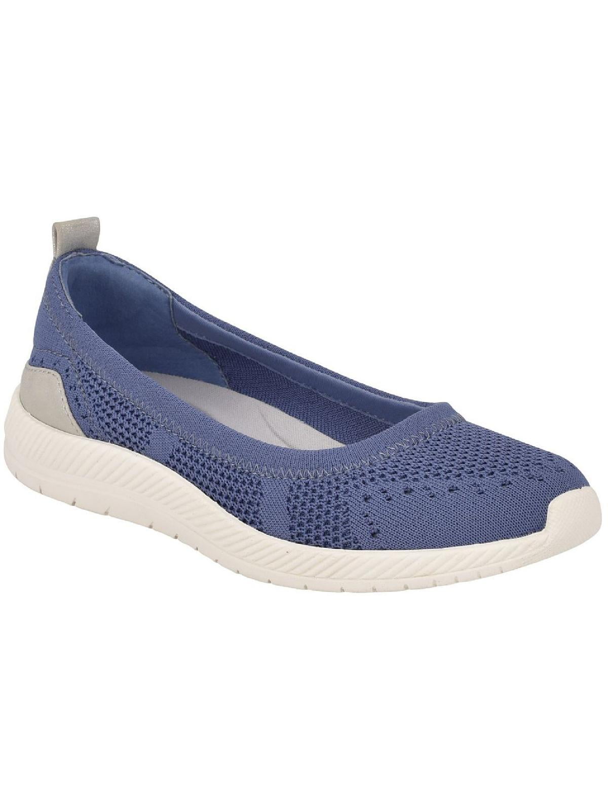 EASY SPIRIT Womens Blue Removable Insole Stretch Arch Support Cushioned ...