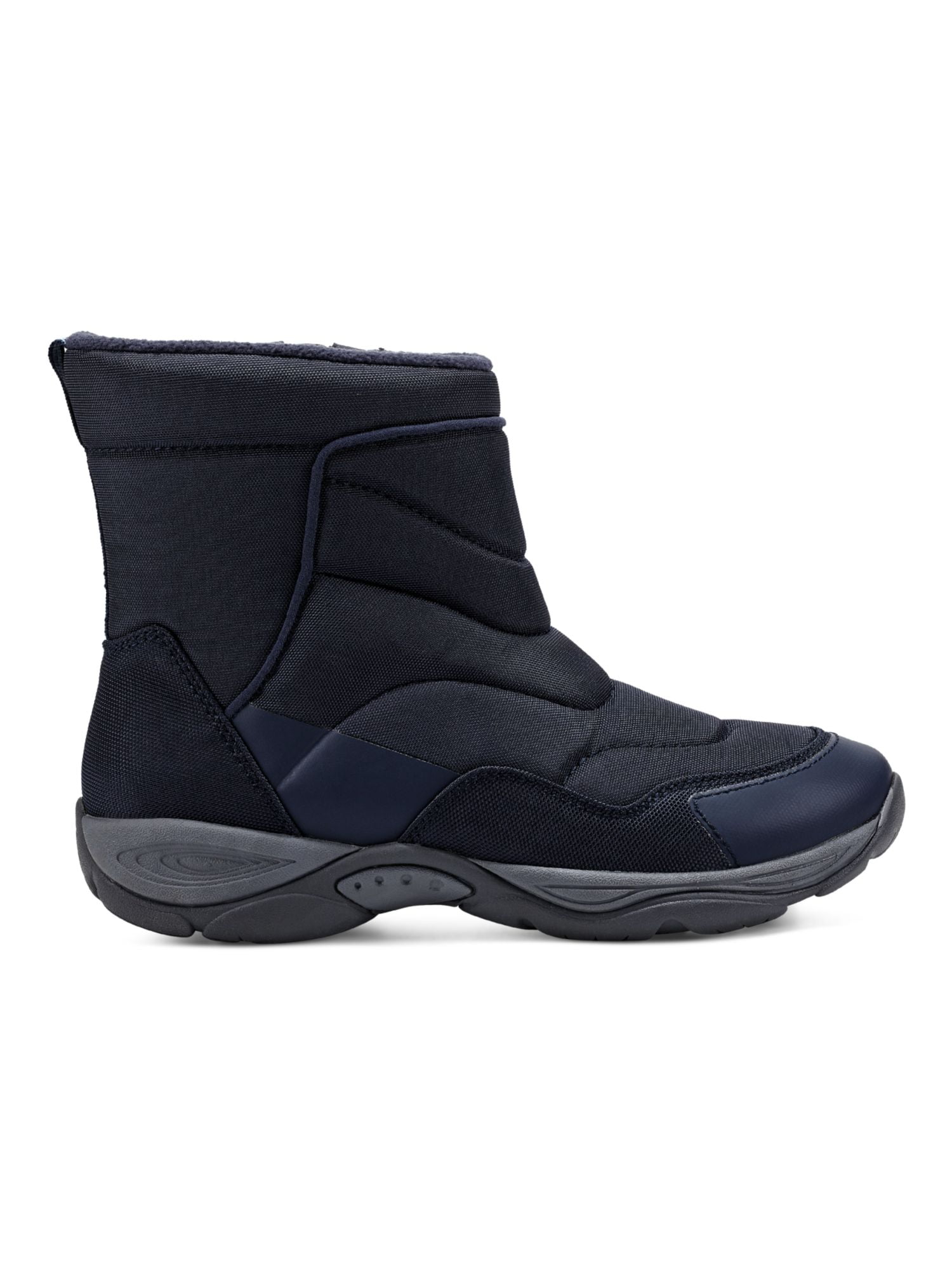 EASY SPIRIT Womens Navy Removable Footbed Flexible Sole Water Repellent ...