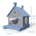 EASY UP Resin Outdoor Cat House,Villa, Multi-layer Design, Weather ...