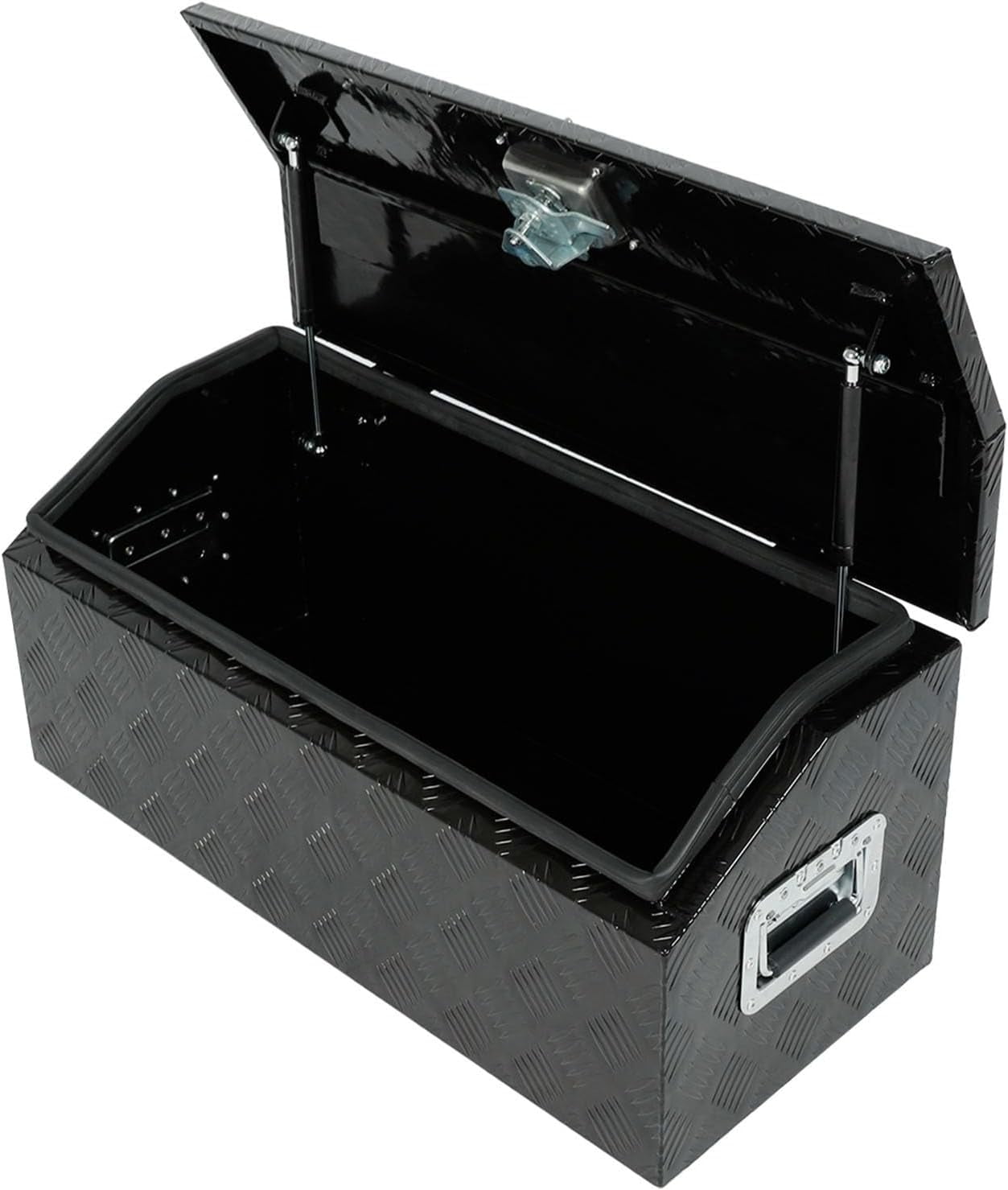 EASYBERG 30 Inch Aluminum Trailer Tongue Tool Box for Truck Pickup ATV ...