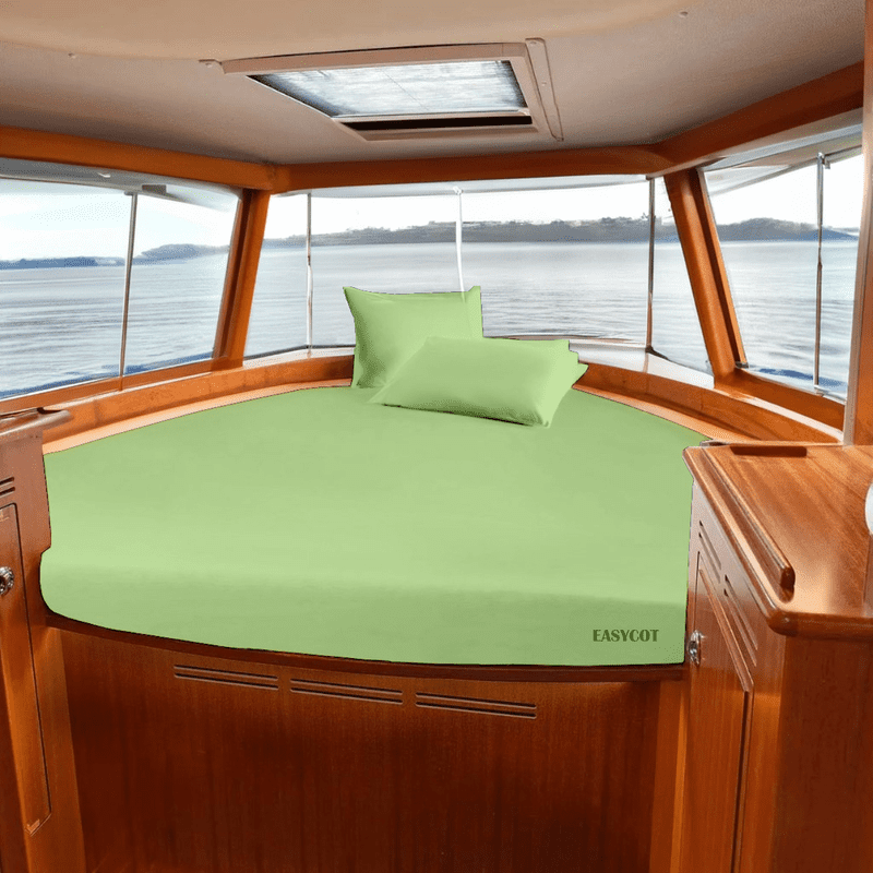 EASYCOT 800 TC Egyptian Cotton Universal Aft Berth Size Sheet Set 3 Pc ...