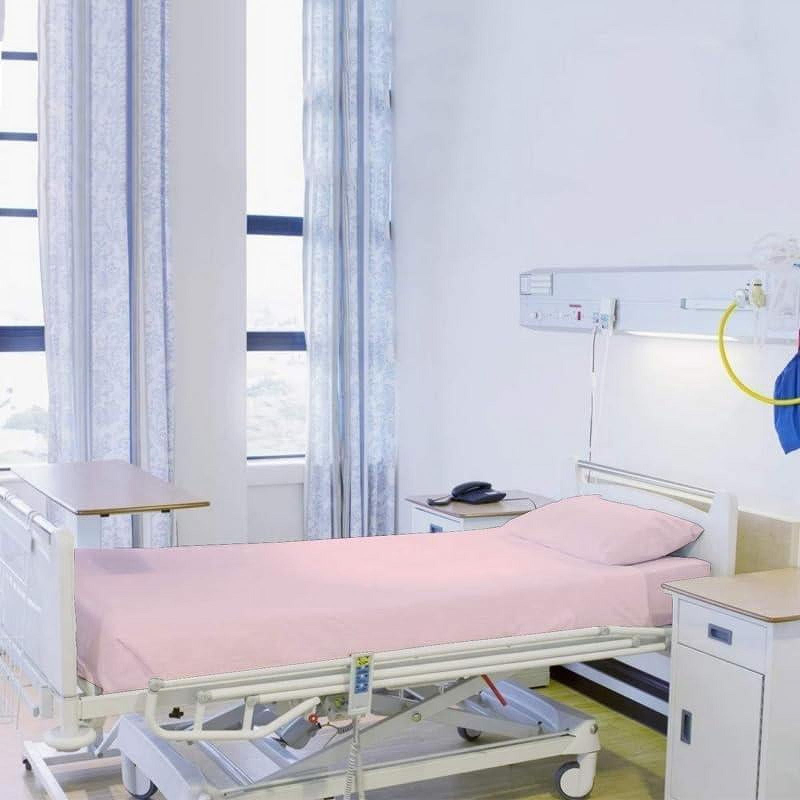 EASYCOT Hospital Bed 3 Piece Sheet Set- 600 TC Sheets 100% Soft ...