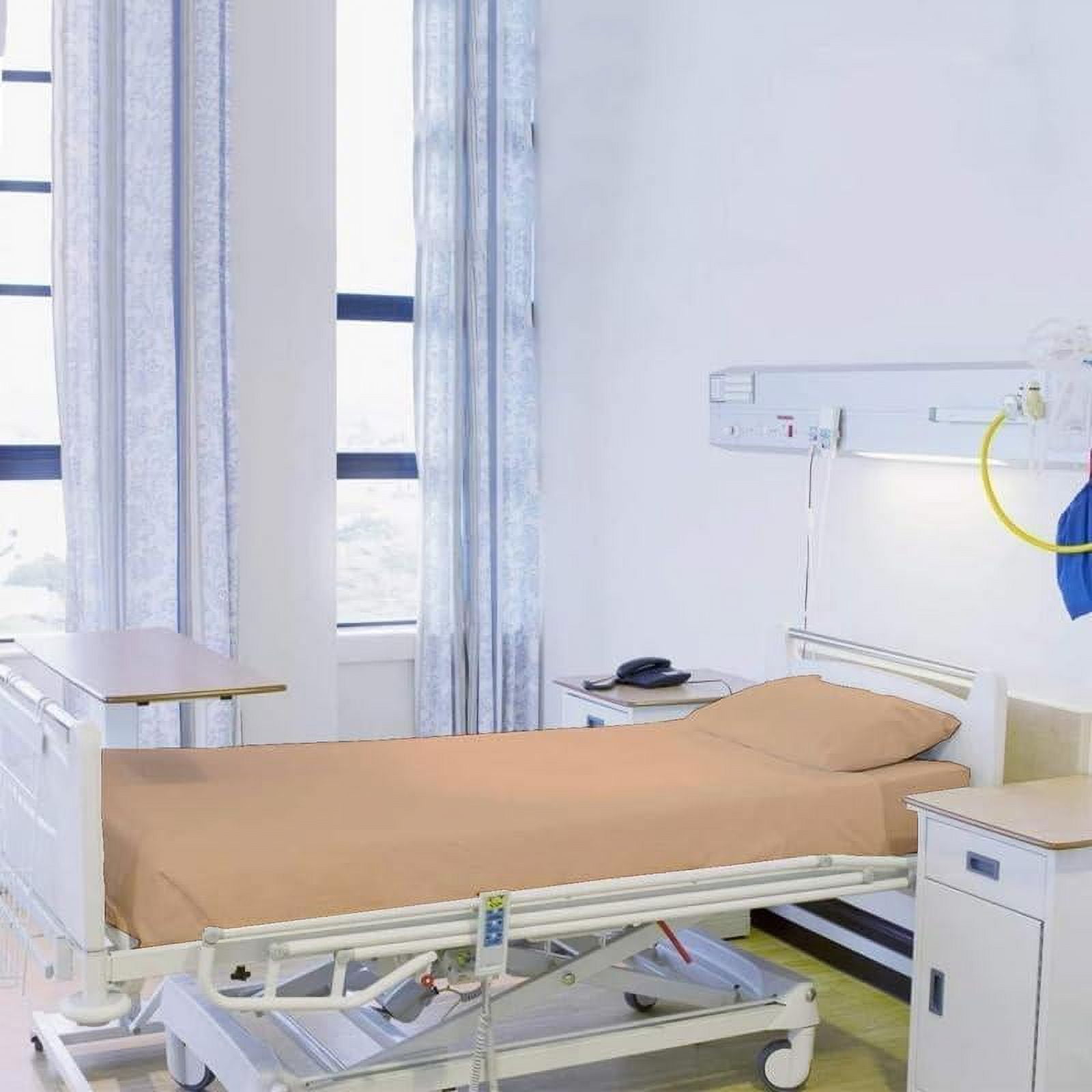 EASYCOT Hospital Bed 3 Piece Sheet Set- 600 TC Sheets 100% Soft Egyptian Cotton - for Hospital ...