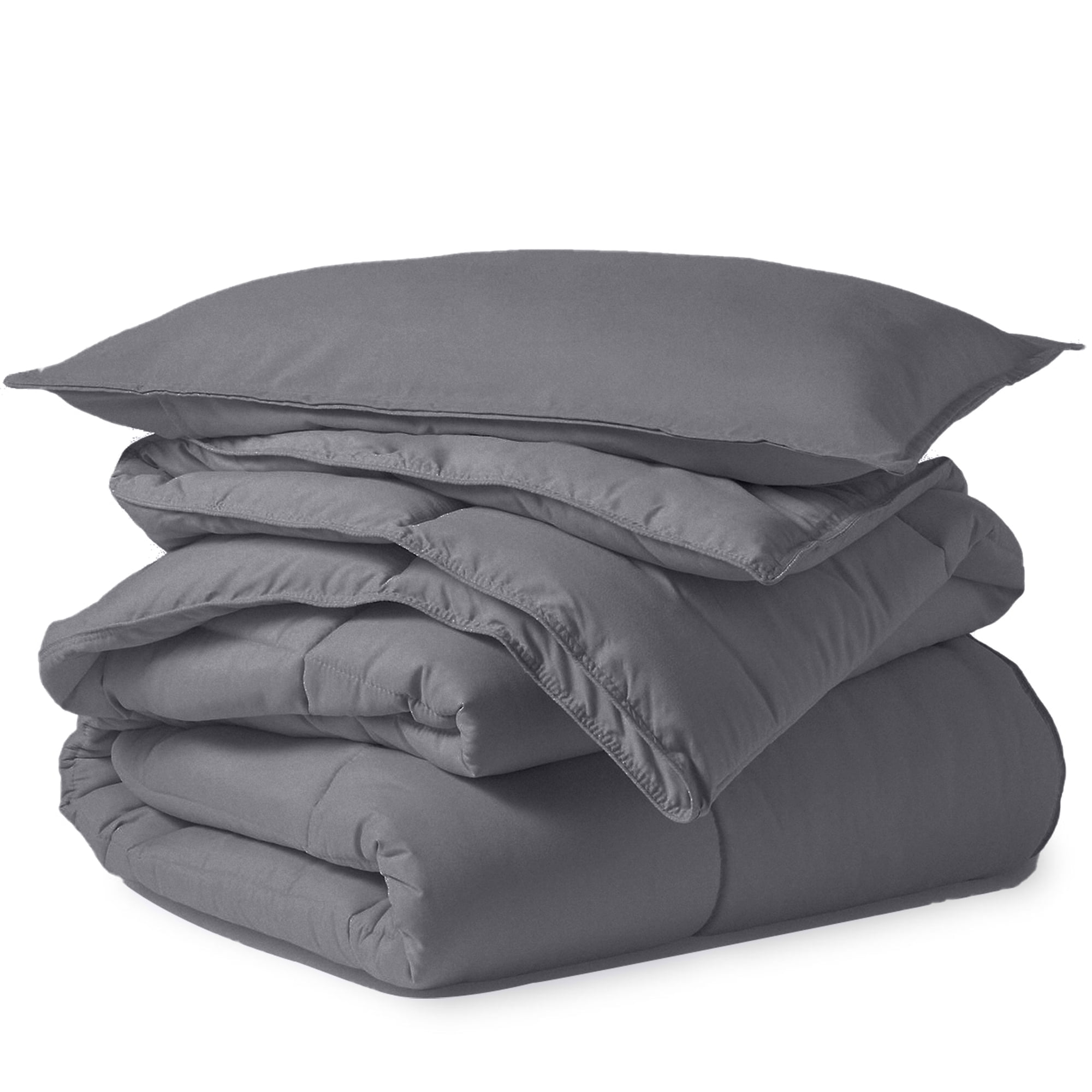 EASYCOT Luxurious Feather Down Alternative Comforter, Hotel Collection ...