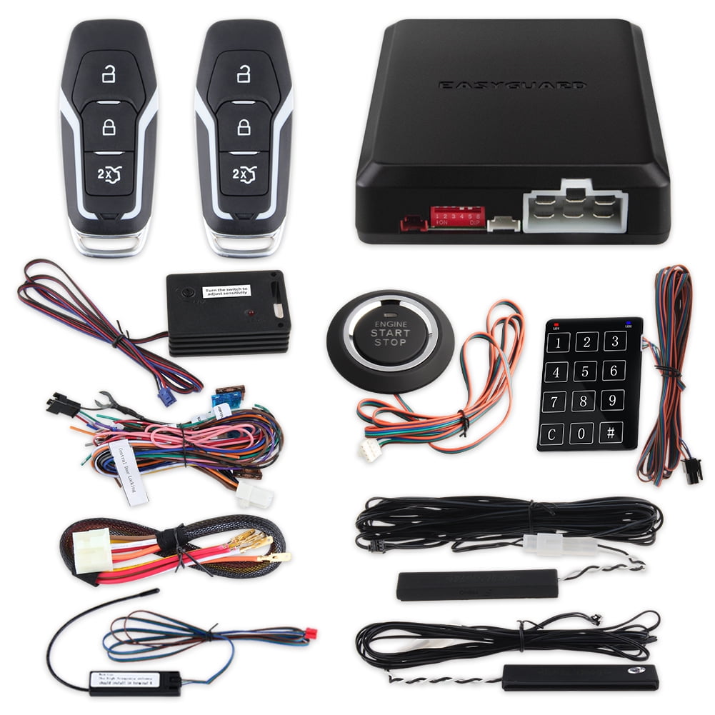 Passive Keyless Entry Push Button Start