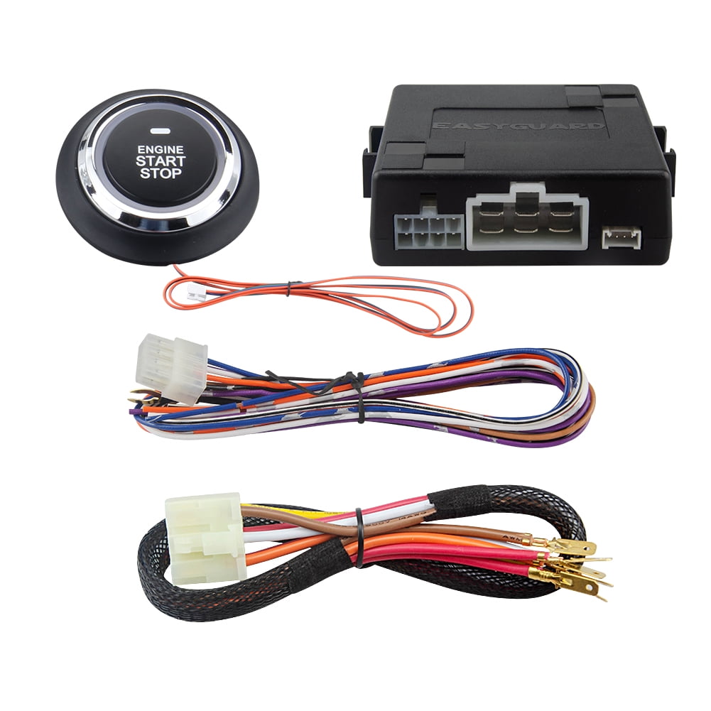 EASYGUARD ES002 Universal Car Starter Vehicle Kit & Auto Ignition ...