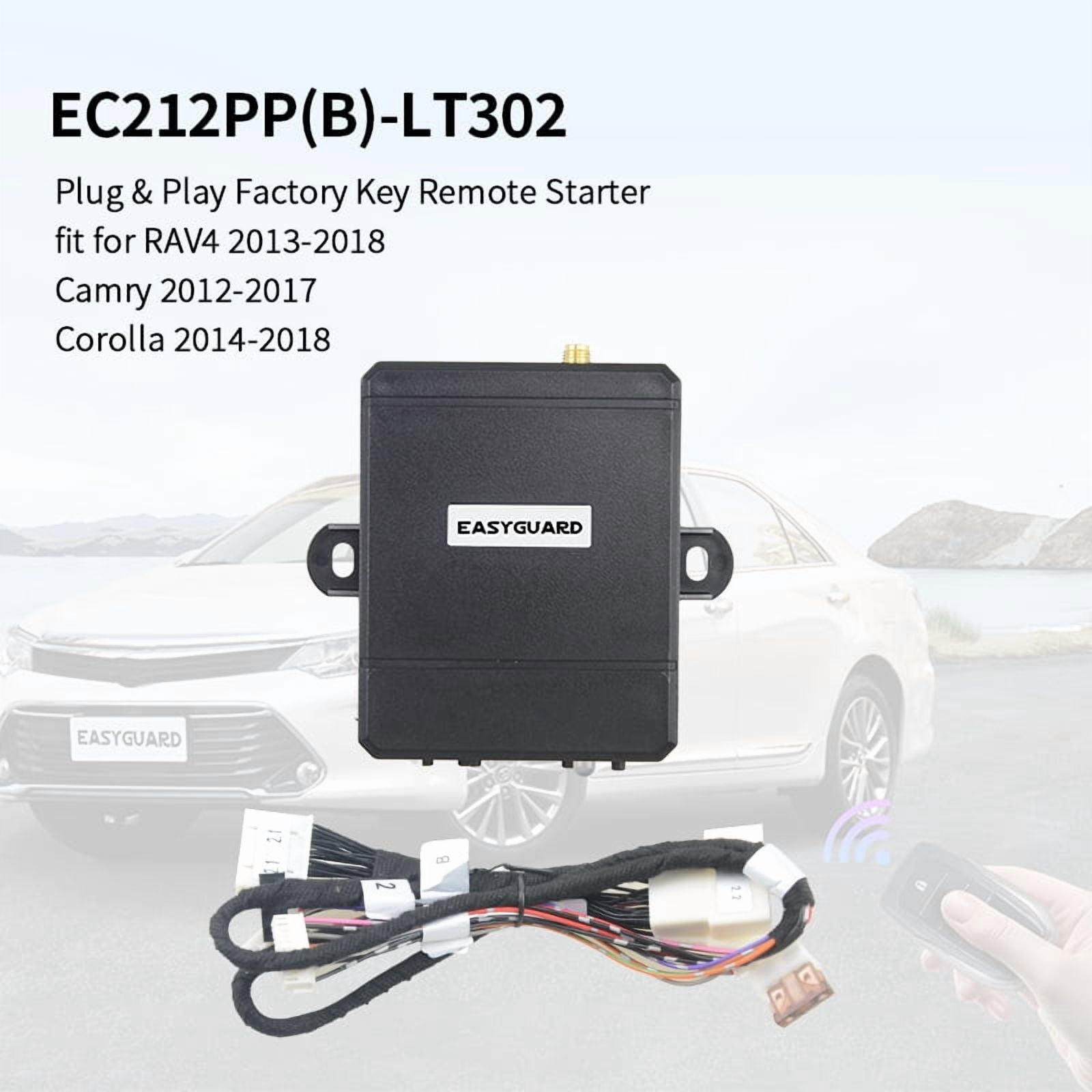 EASYGUARD Plug & Plug Remote Starter System fit for Toyota RAV4 13-18 ...