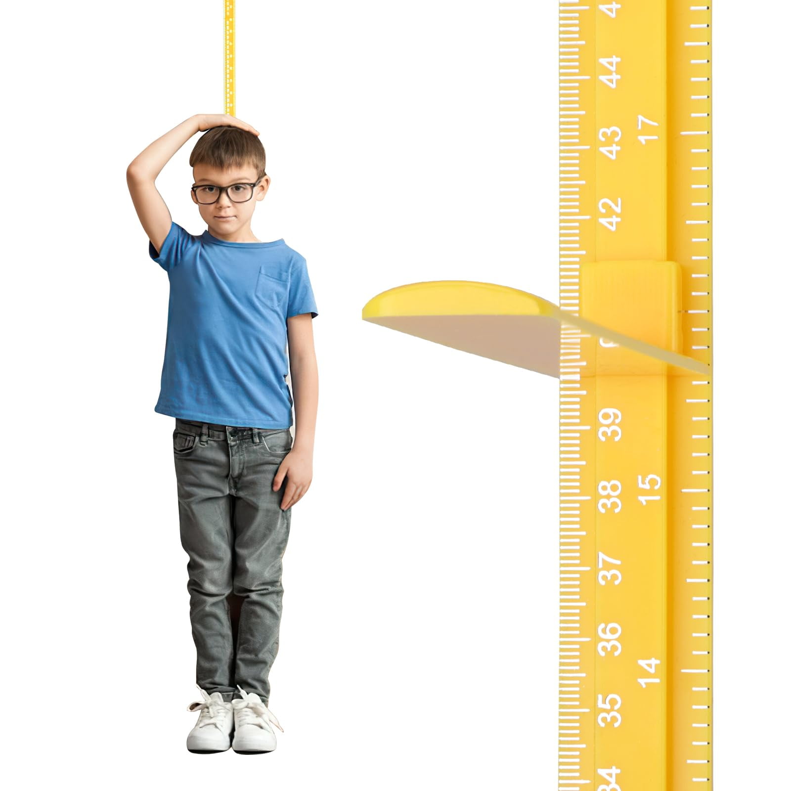 EASYXQ Growth Chart for Wall, Children Height Measurement,3D Removable ...