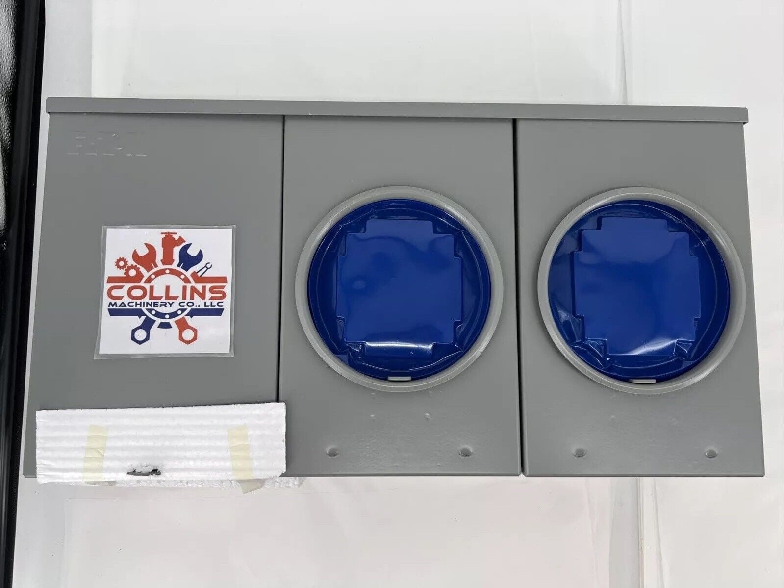 EATON 2KNU1CLX 200A Meter Socket 2-Gang 4-Jaw 600 VAC Ringed 100A ...