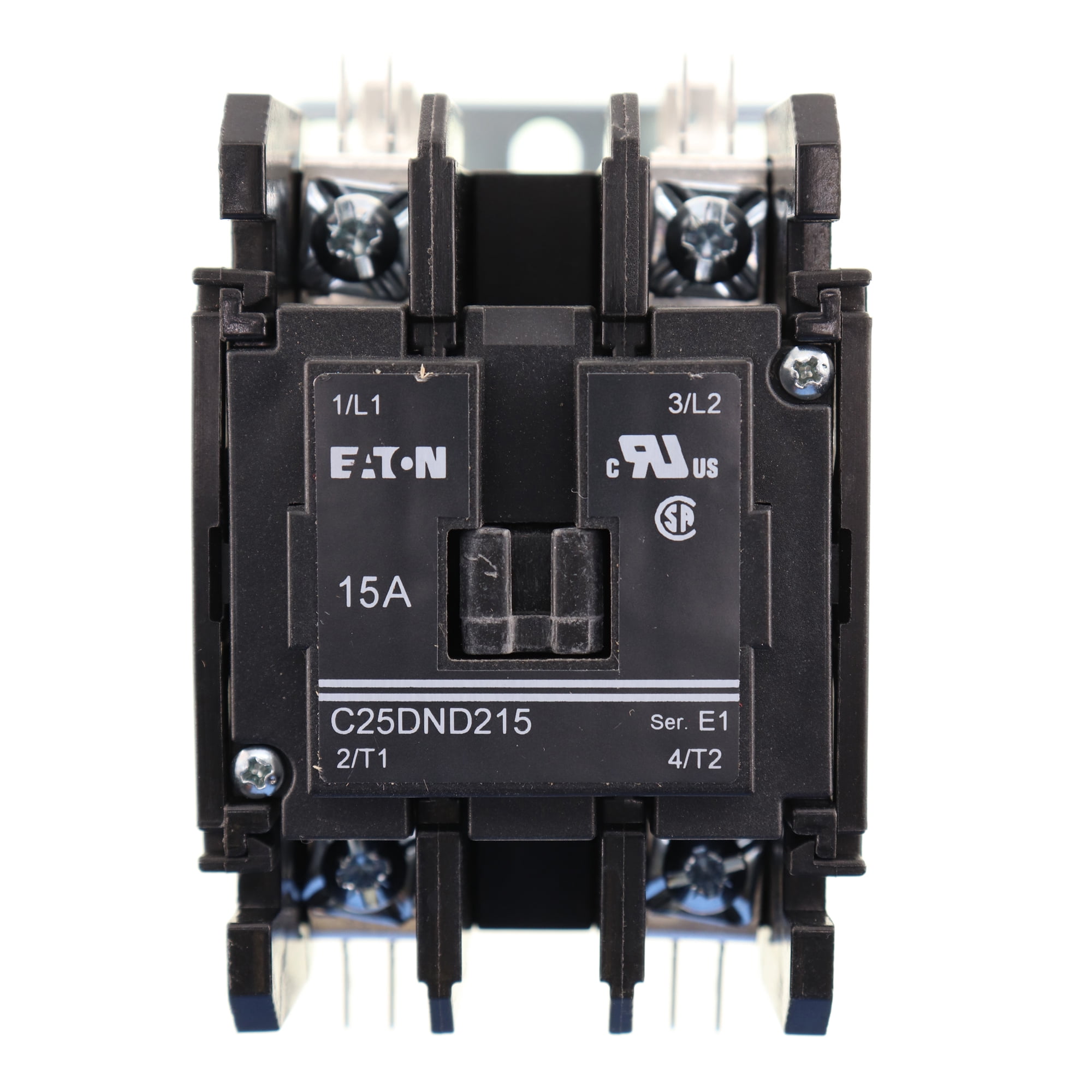 EATON C25DND215C Definite Purpose Contactor, 2-Pole, 440/480V - Walmart.com
