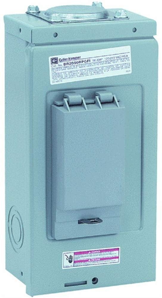 EATON CORPORATION BR50SPA Double Pole Br Spa Panel - Walmart.com