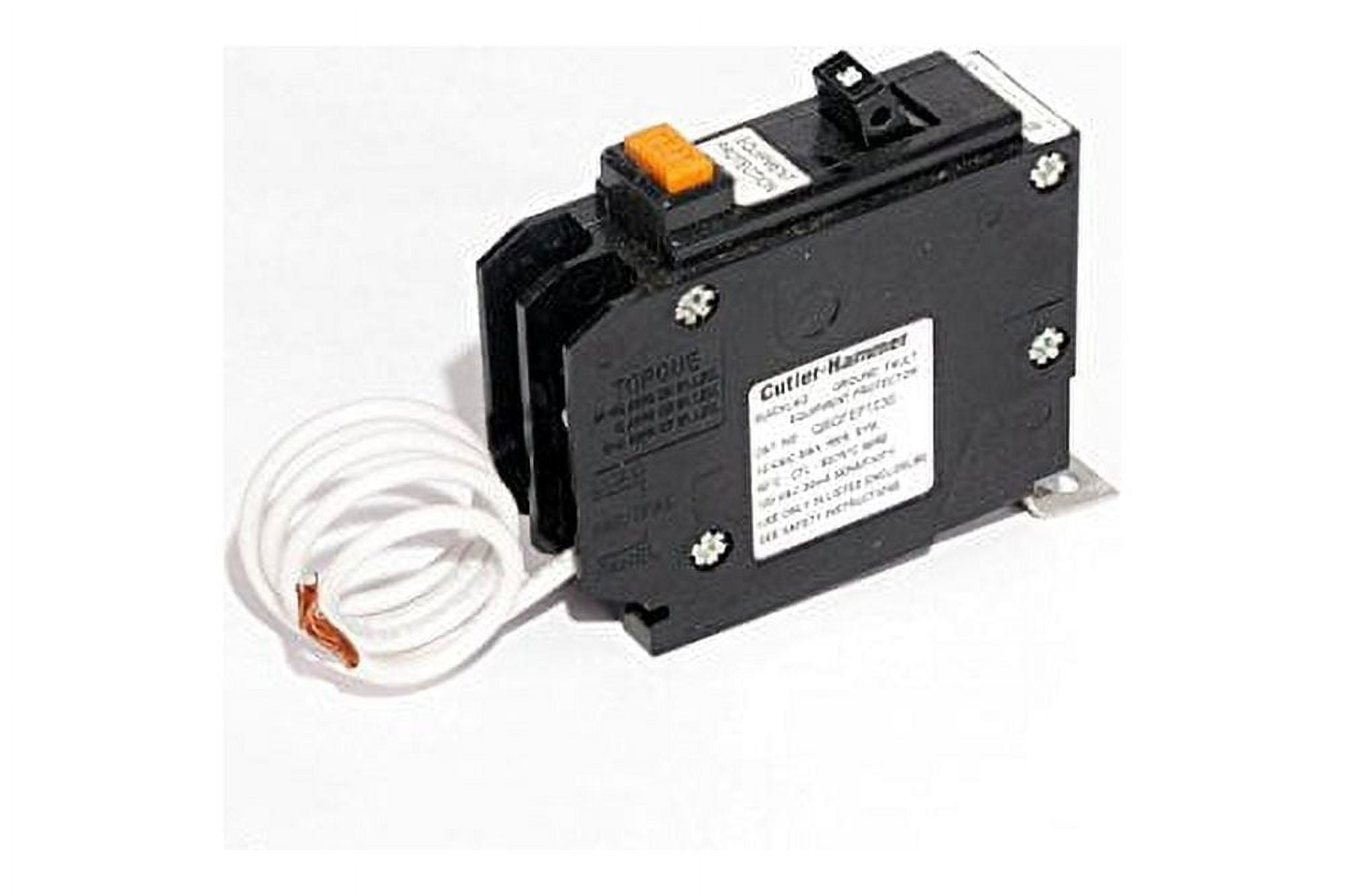 EATON CUTLER HAMMER QBGFEP1030 BOLT ON GFCB W/PCB 10KAIC 30A 30MA TRIP ...
