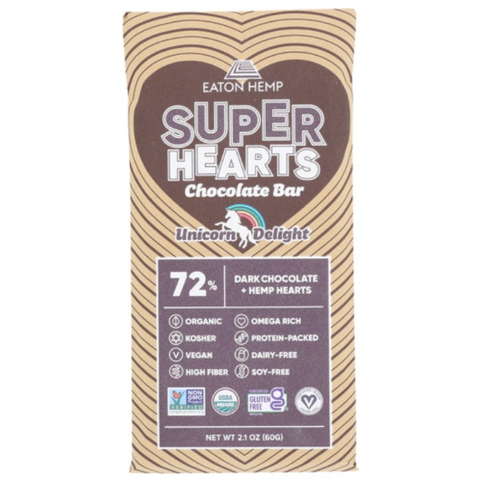 EATON HEMP BAR CHOC UNICRN DLGHT SC 2.1 OZ - Pack of 12 - Walmart.com