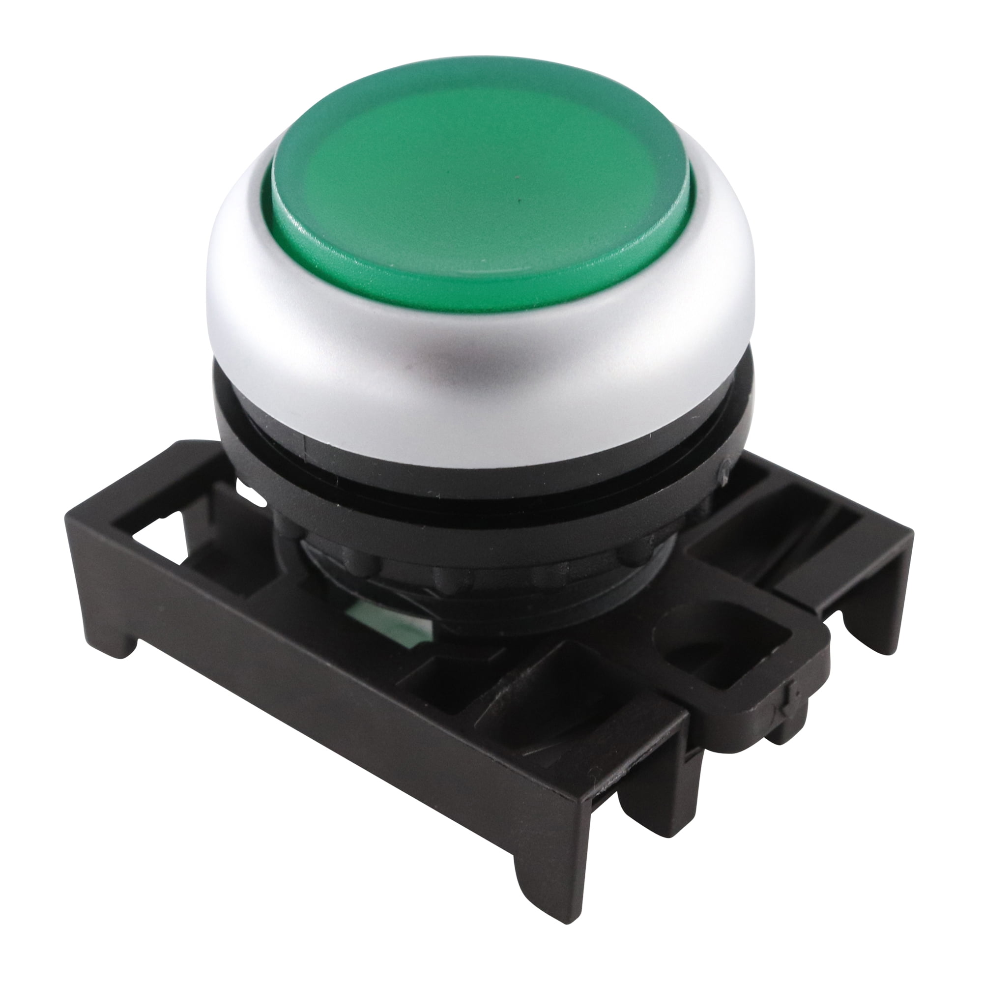 EATON M22-DRLH-G Illuminated Push-Button Actuator, 22-mm, Green - Walmart.com