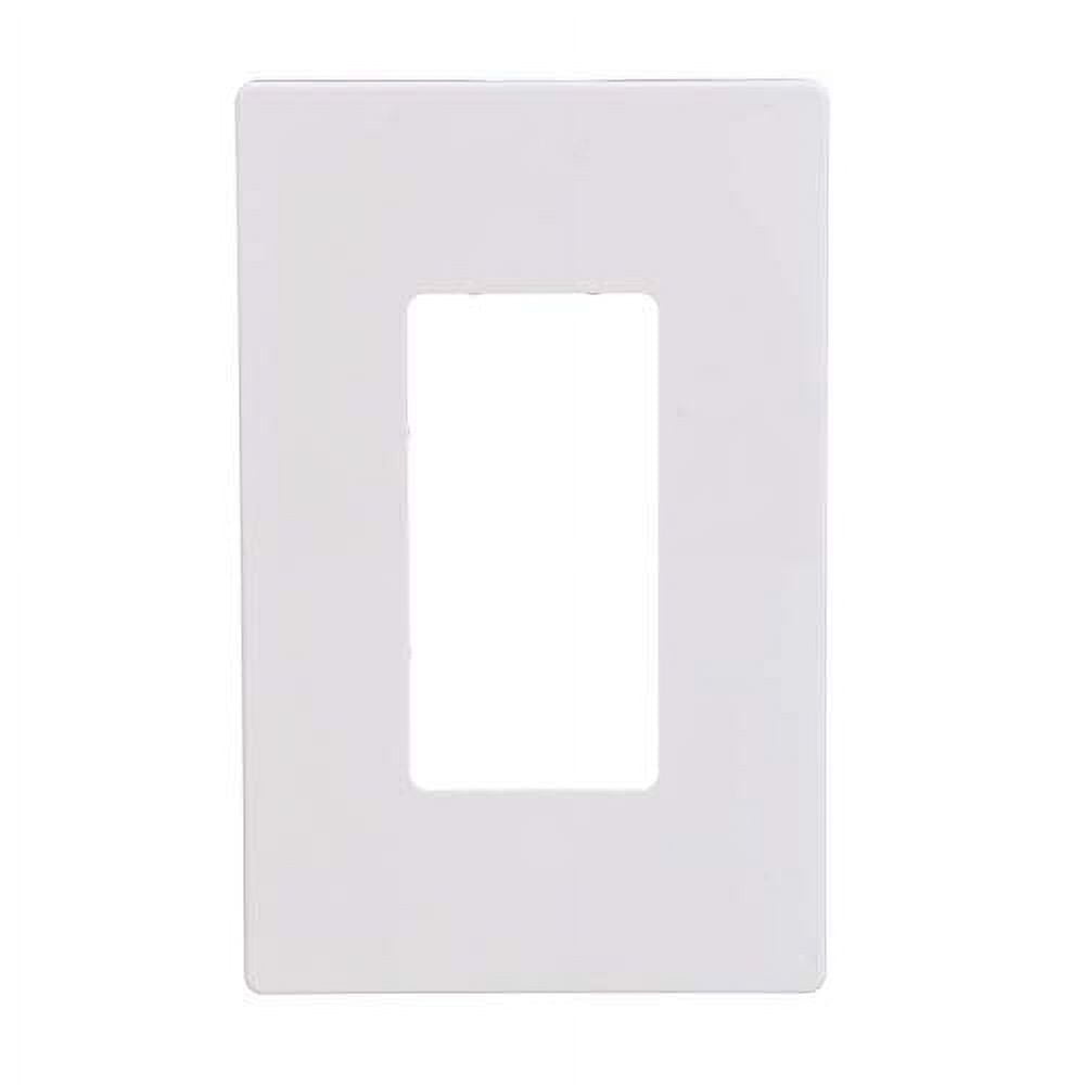 EATON PJS26W Arrow Hart Pjs26 Decorative Screw less Wall Plate, 1 Gang ...