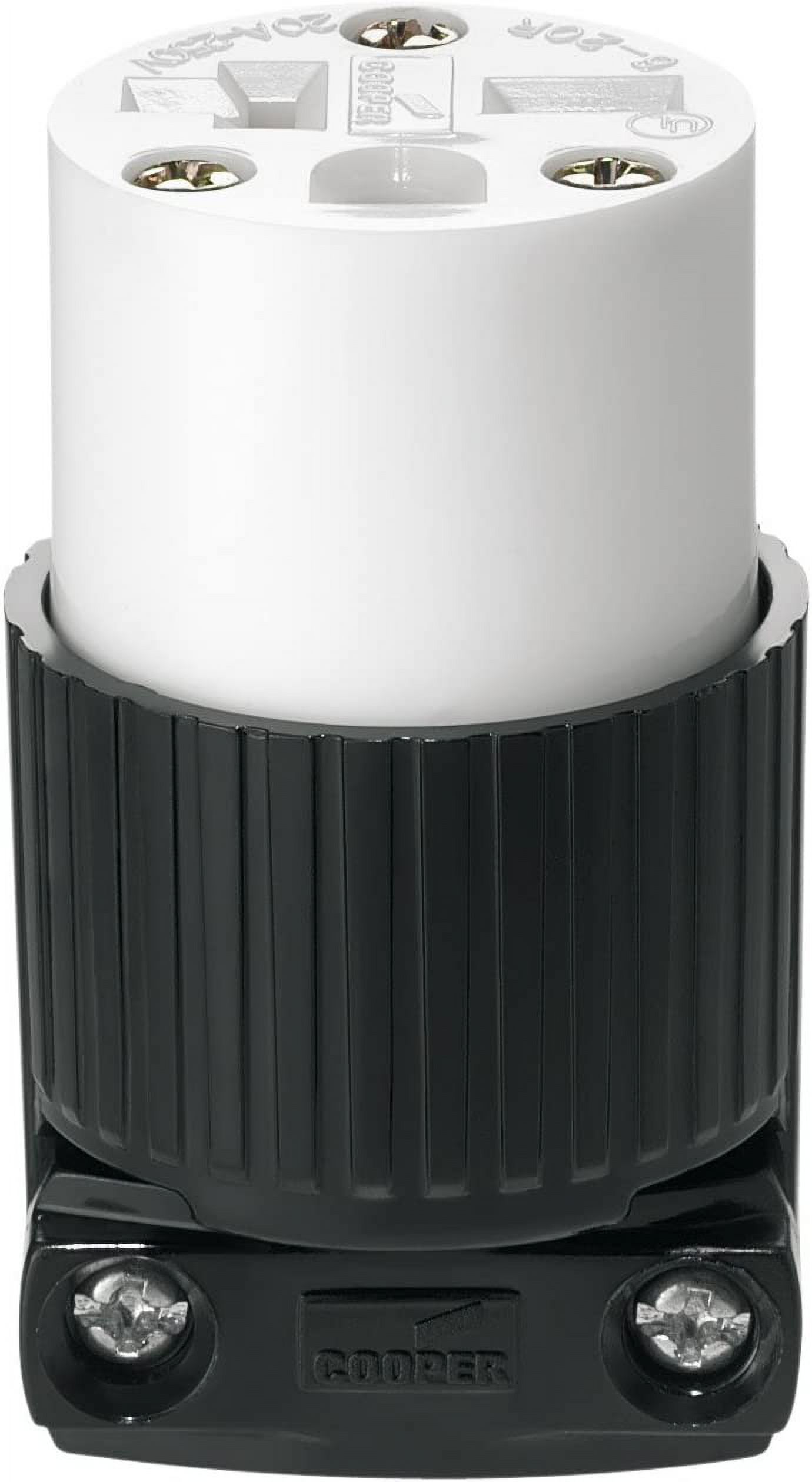 EATON Wiring 5469-L 20-Amp Industrial Grade Straight Blade 3-Wire ...