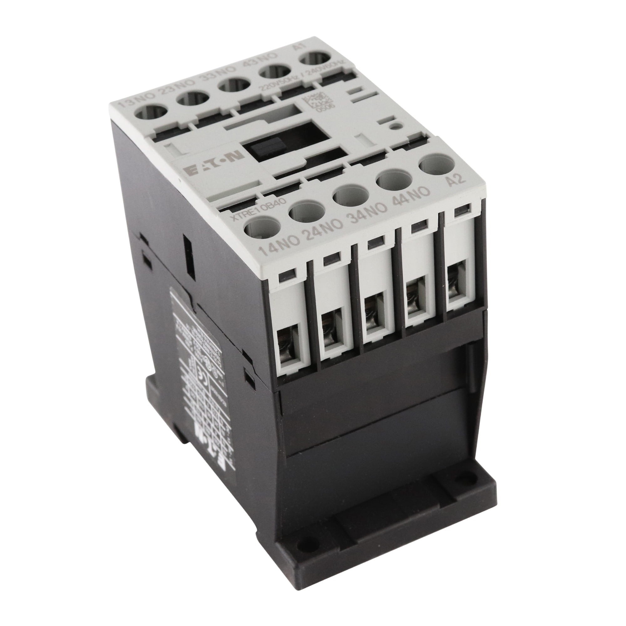 EATON XTRE10B40B Control Relay Module, IEC Frame B, 10-Amp, 4NO ...