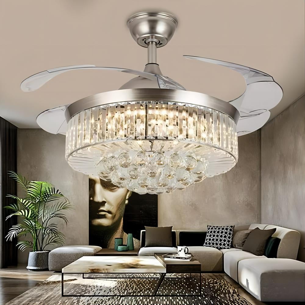 EAYSG 36''Ceiling Fans with Lights 3 Colors 3 Speeds indoor Ceiling Fan ...