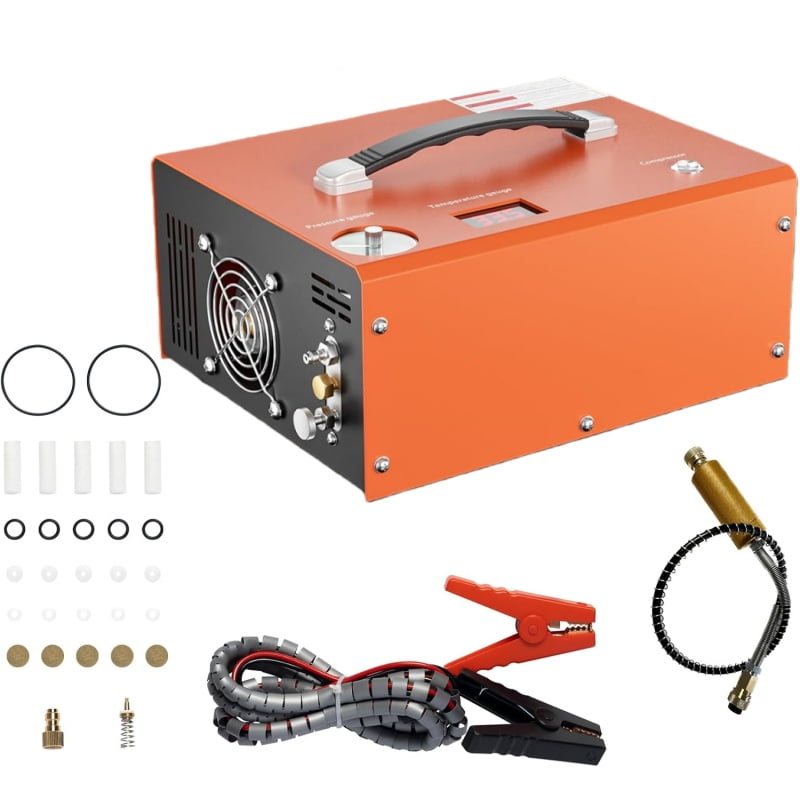 EAYSG 4500PSI PCP Air Compressor, Portable Airgun Pump with Built-in ...
