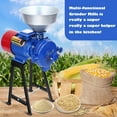 EAYSG Electric Grain Mill Grinder Corn Grinder,3000W 110V Commercial ...