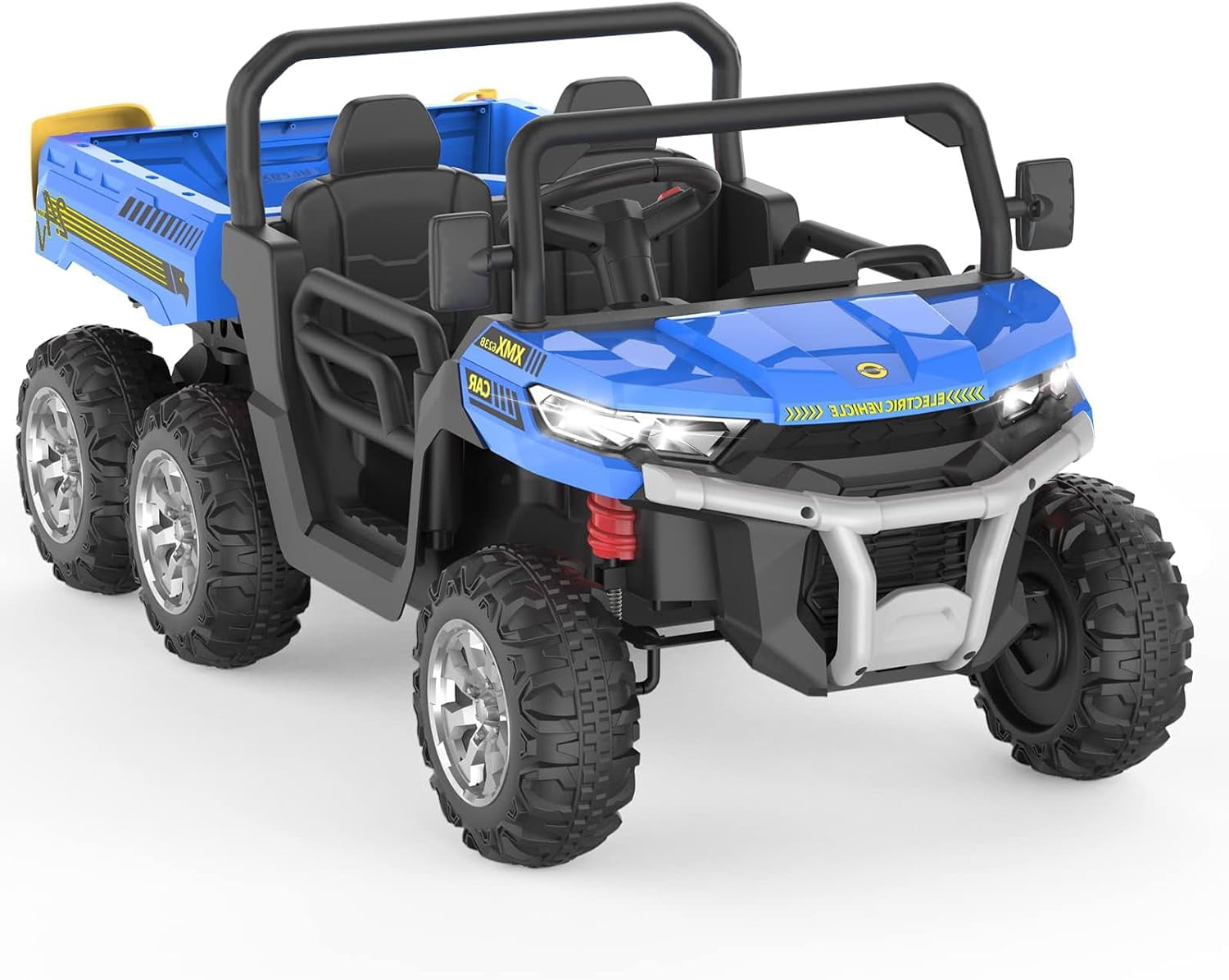 EAstVita 24V Remote Control Electric Ride on Dump Truck for Kids Ride ...