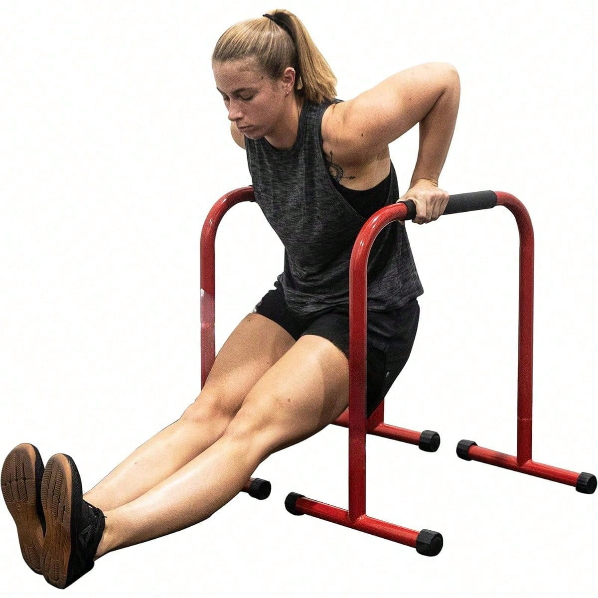 EB-28 Non-Slip Dip Station Stands for Bodyweight Exercises – Perform ...