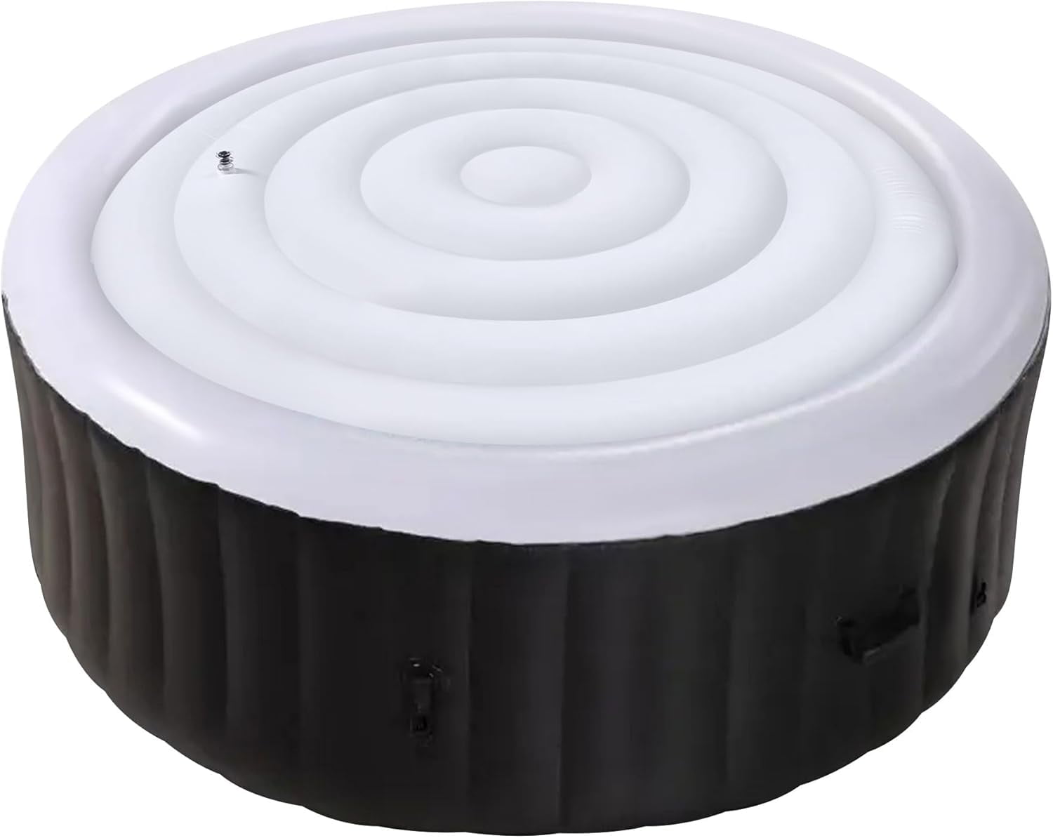 EBAOKUUP 4.5 Ft Inflatable Hot Tub Cover- Energy Saving Lid for Round ...