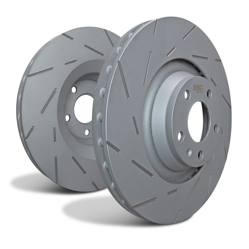 EBC 2020+ Tesla Model Y AWD Front USR Slotted Rotors - Walmart.com