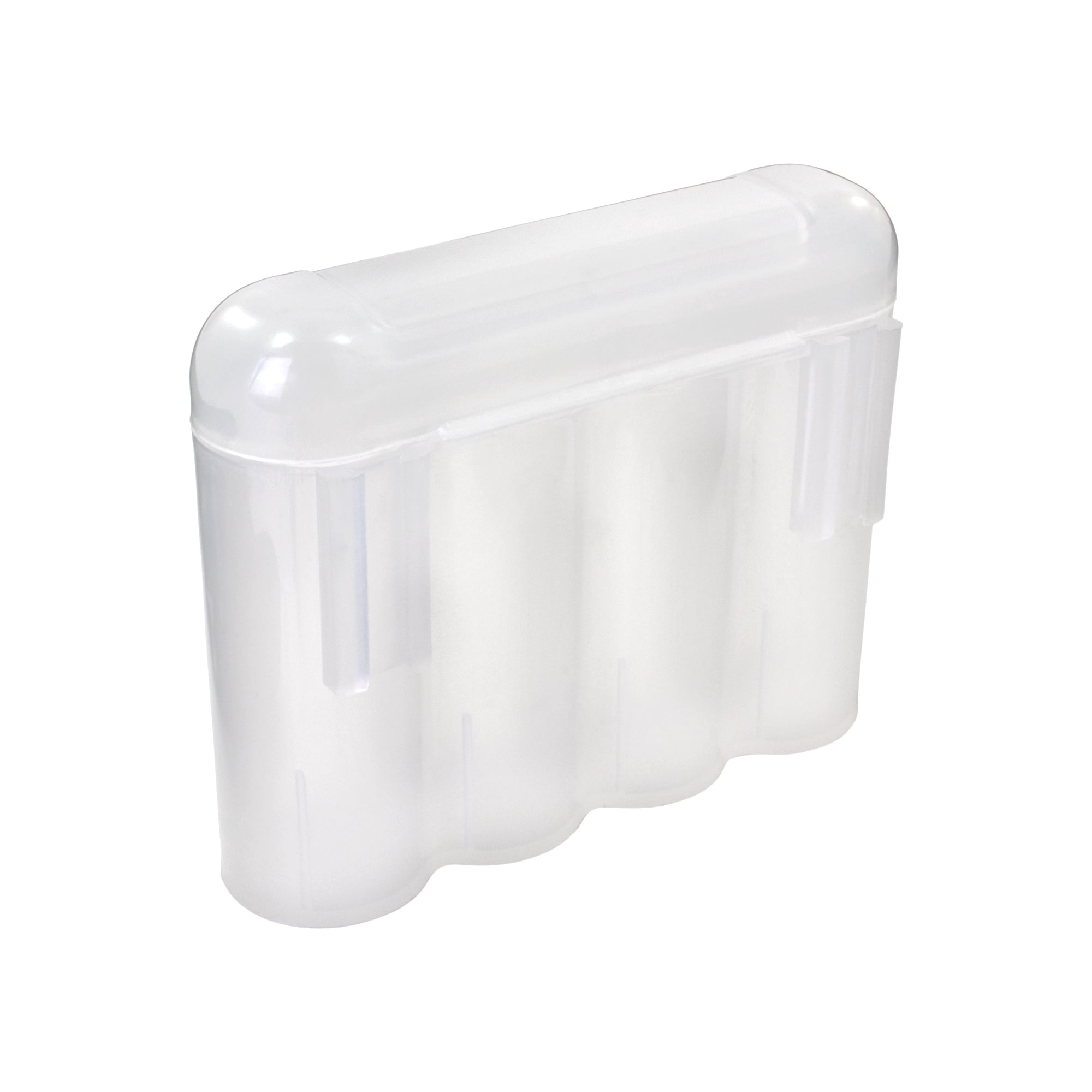 EBC Battery AA AAA Clear Plastic Battery Storage Case Holder Box USA ...