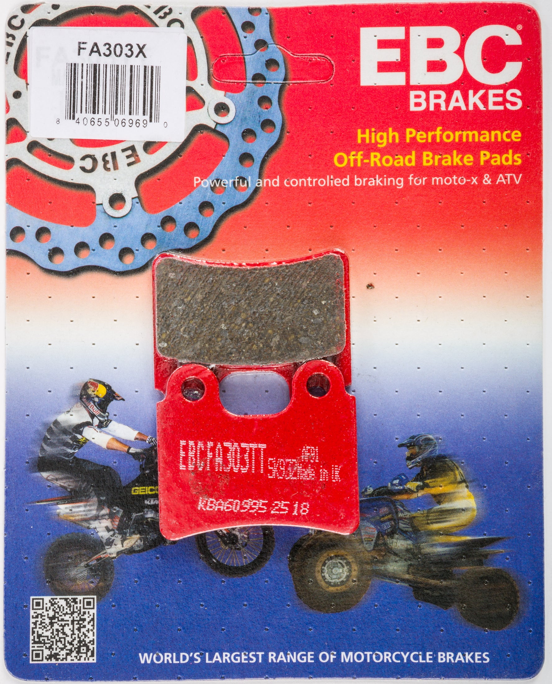 EBC Brakes FA303X; Brake Pads - Walmart.com