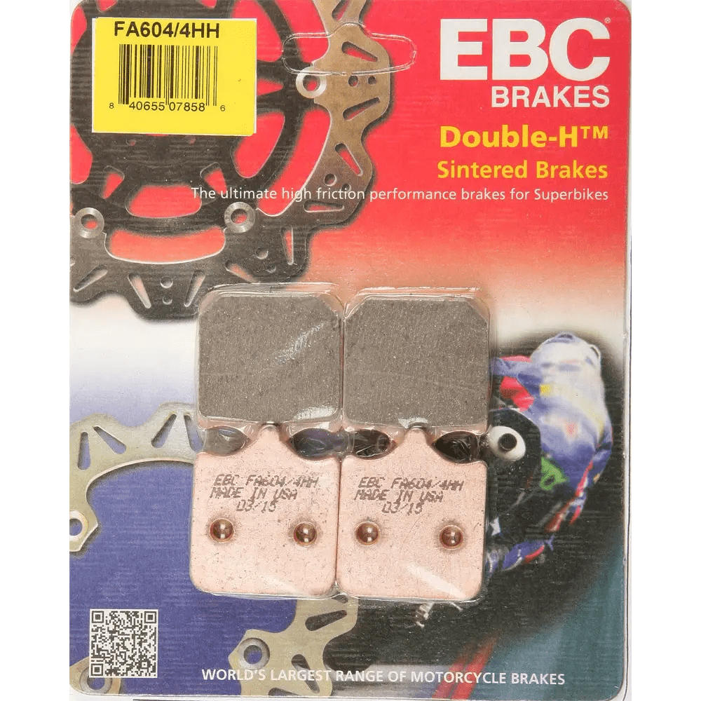 EBC Brakes Sintered Brake Pad FA604/4HH High Performance - Walmart.com