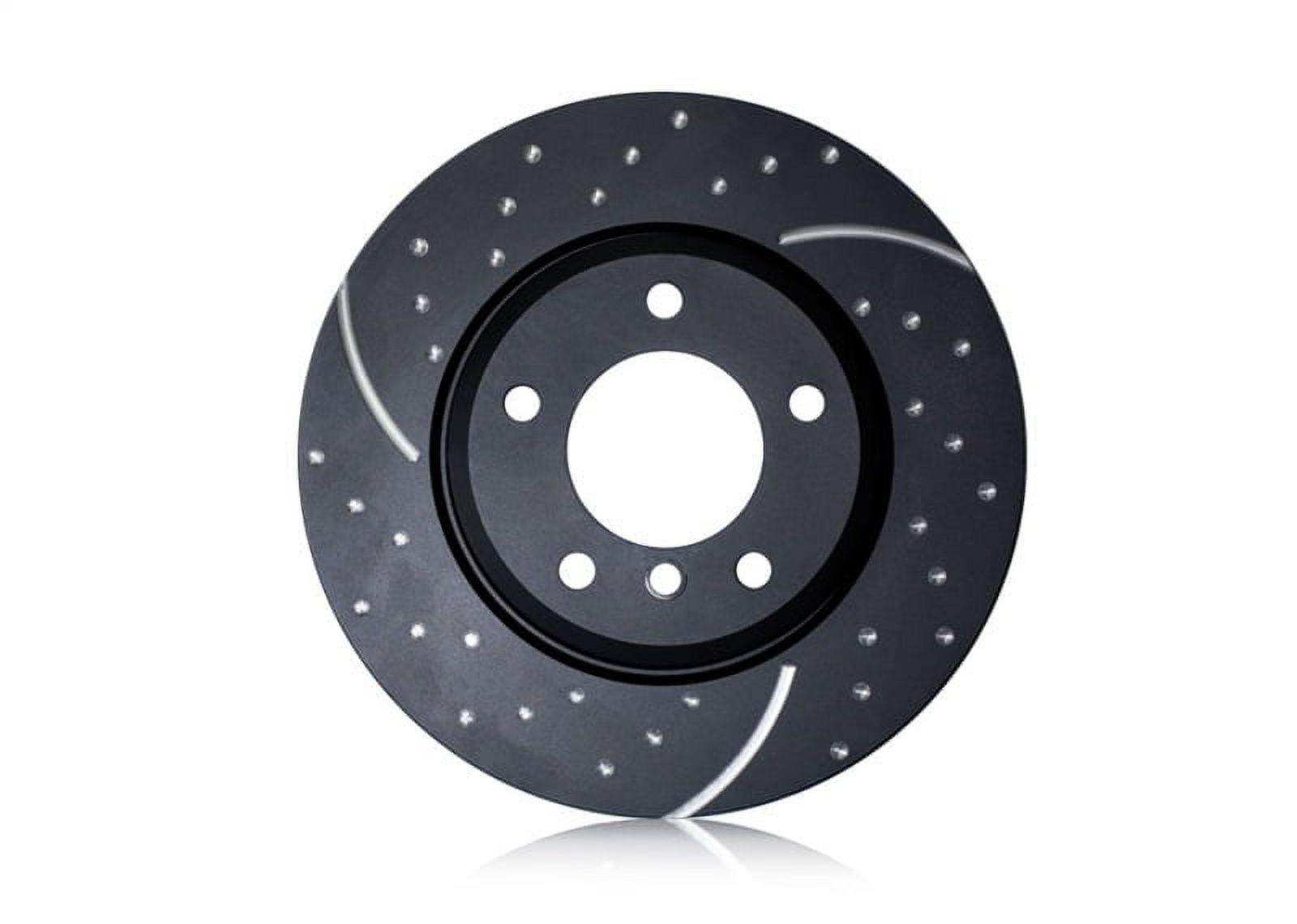 EBC Brakes GD Series Slotted and Dimpled Sport Rotors (Pair) Fits ...