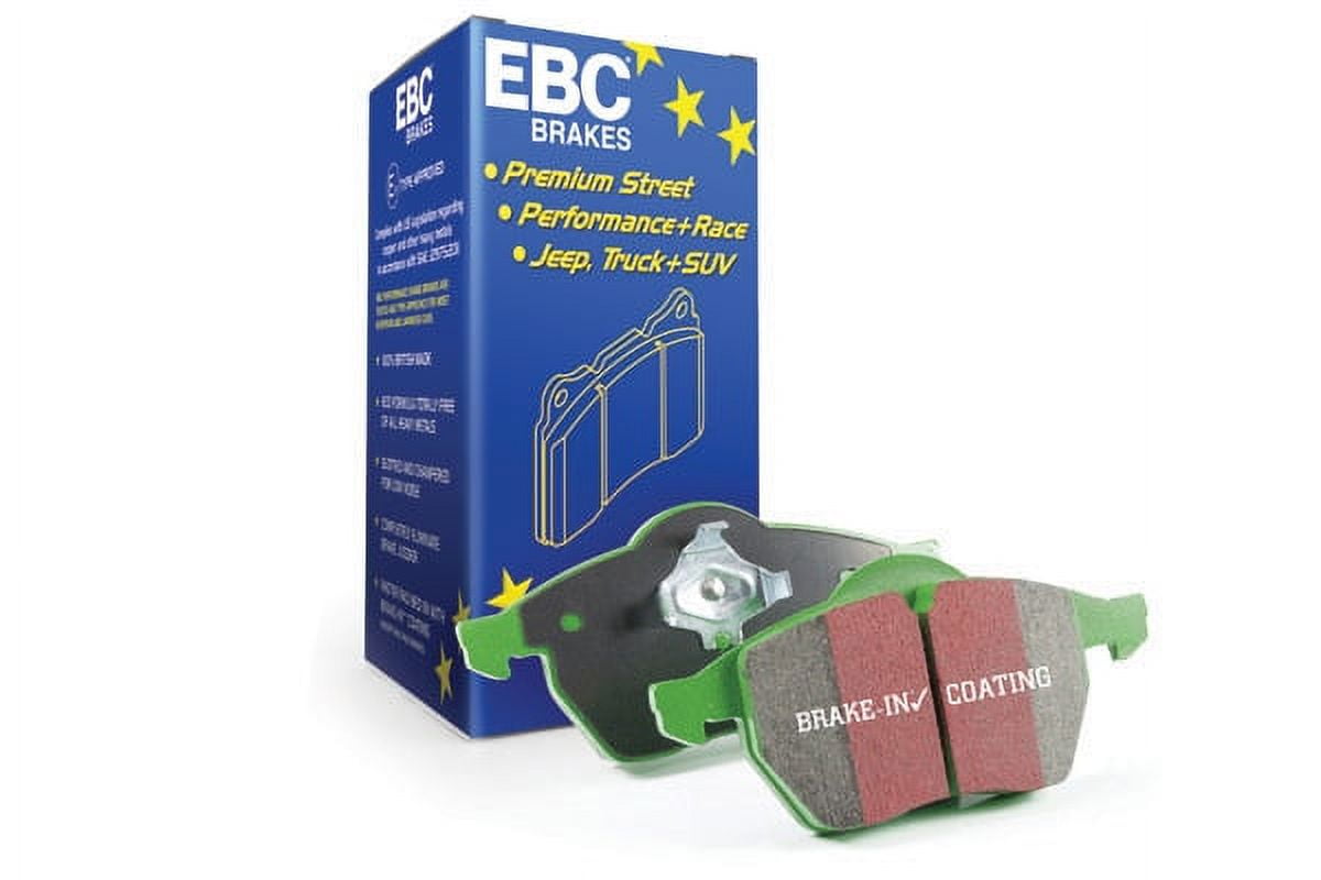 EBC Brakes Greenstuff 2000 Series Sport Brake Pad Set - Walmart.com