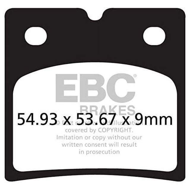 EBC FA Series Organic Brake Pads (FA696) - Walmart Business Supplies