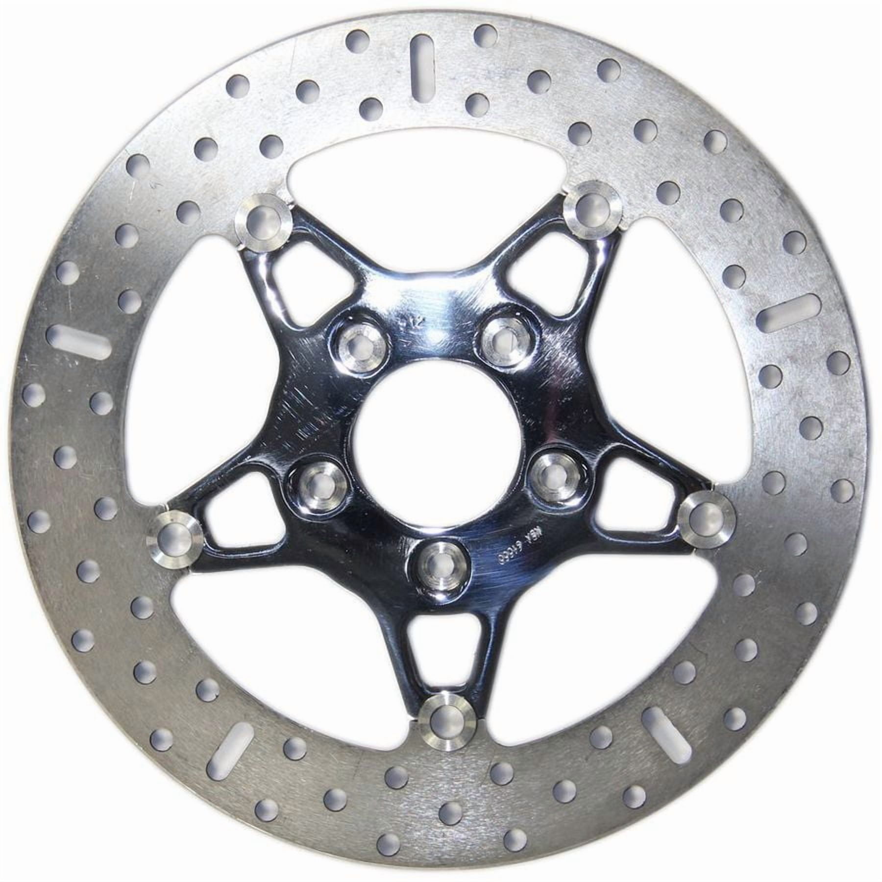 EBC FSD010 - FSD Custom Touring Front Left Brake Rotor with Silver ...