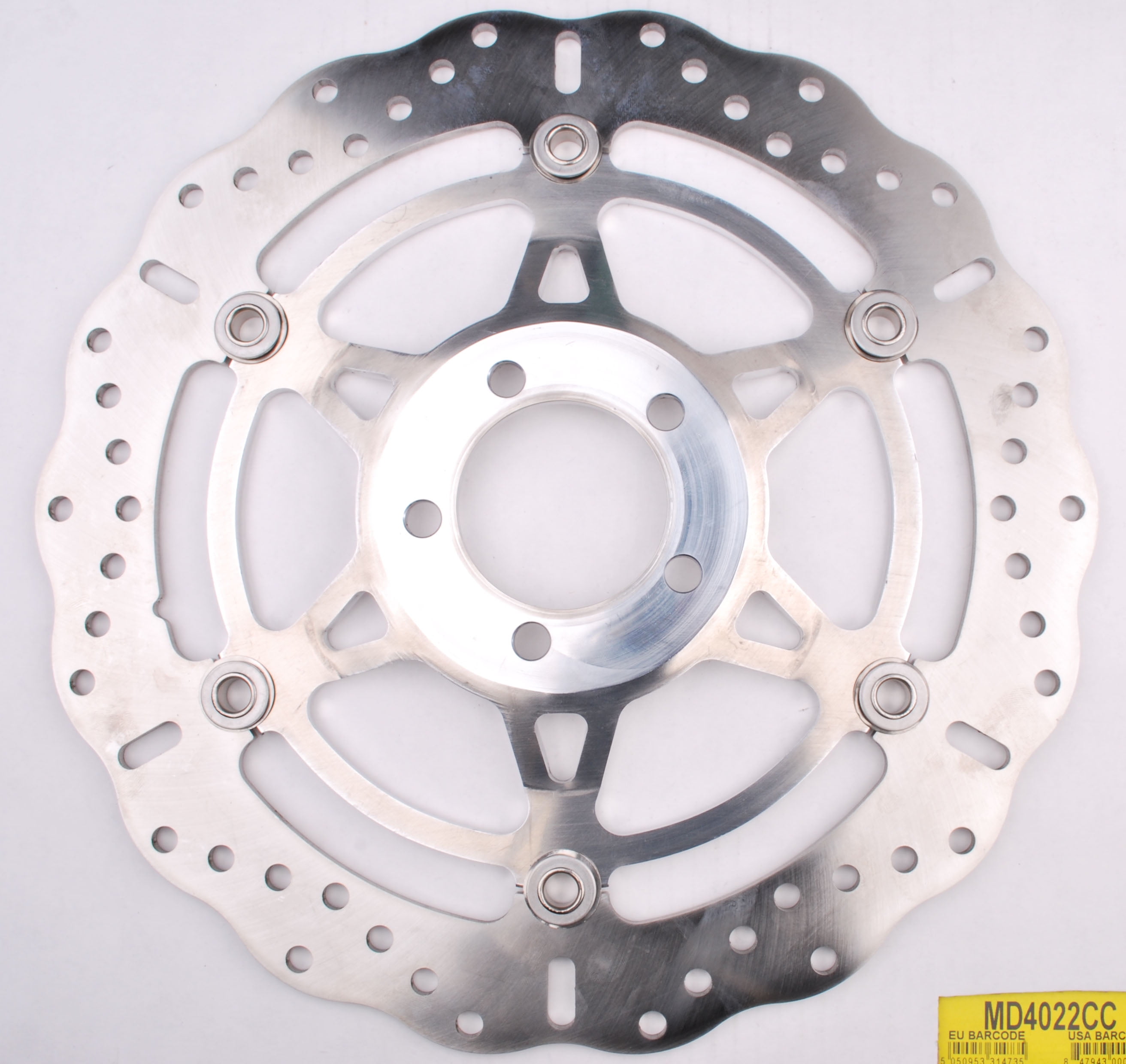 EBC Polished Hub Disc Rotors MD4022CC - Walmart.com