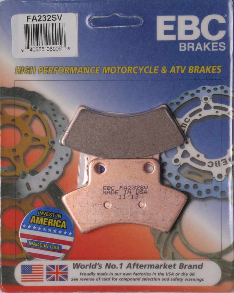 Ebc Sv Series Severe Duty Brake Pad Rear For Polaris Xpress 400l 1996 1997