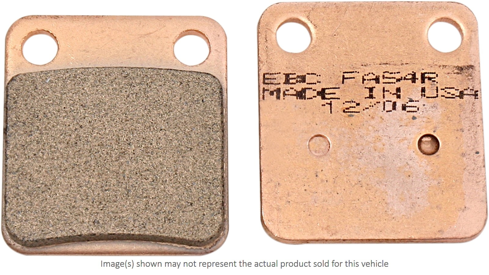 EBC SV Series Severe Duty Brake Pad - Rear for Yamaha Big Bear 400 4x4 ...